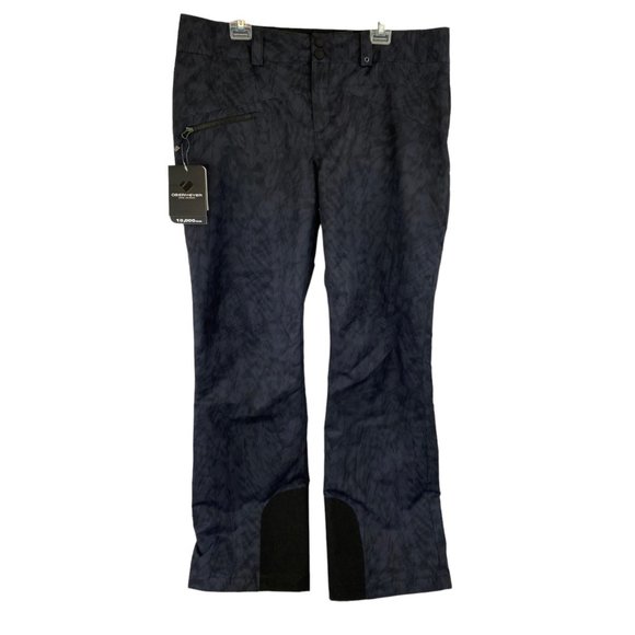 Obermeyer | Pants & Jumpsuits | Obermeyer Gray Black Ice Malta Pant Ski ...